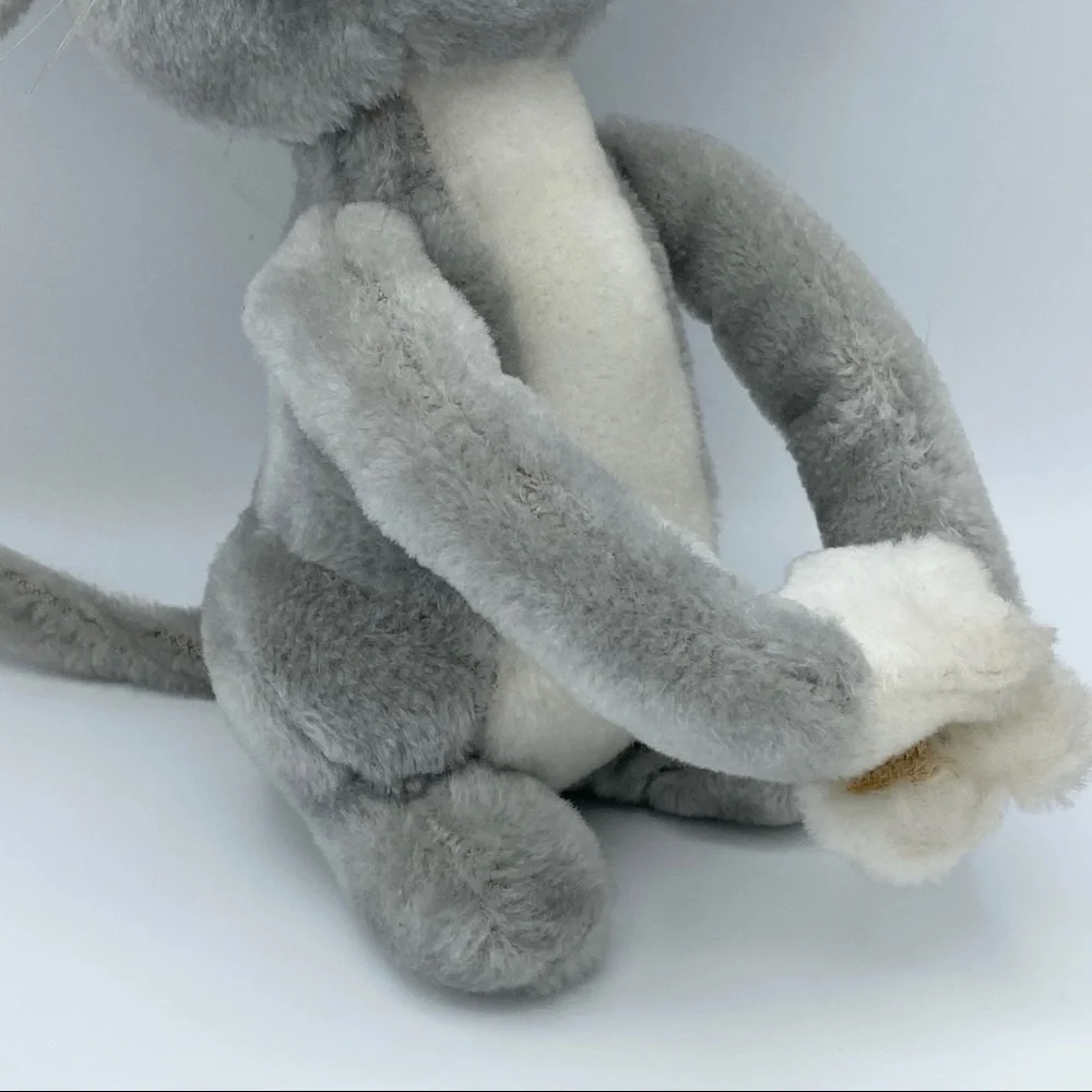 Dakin | Toys | Dakin Vintage 976 Hugging Girl Mouse Gray Plush | Poshmark